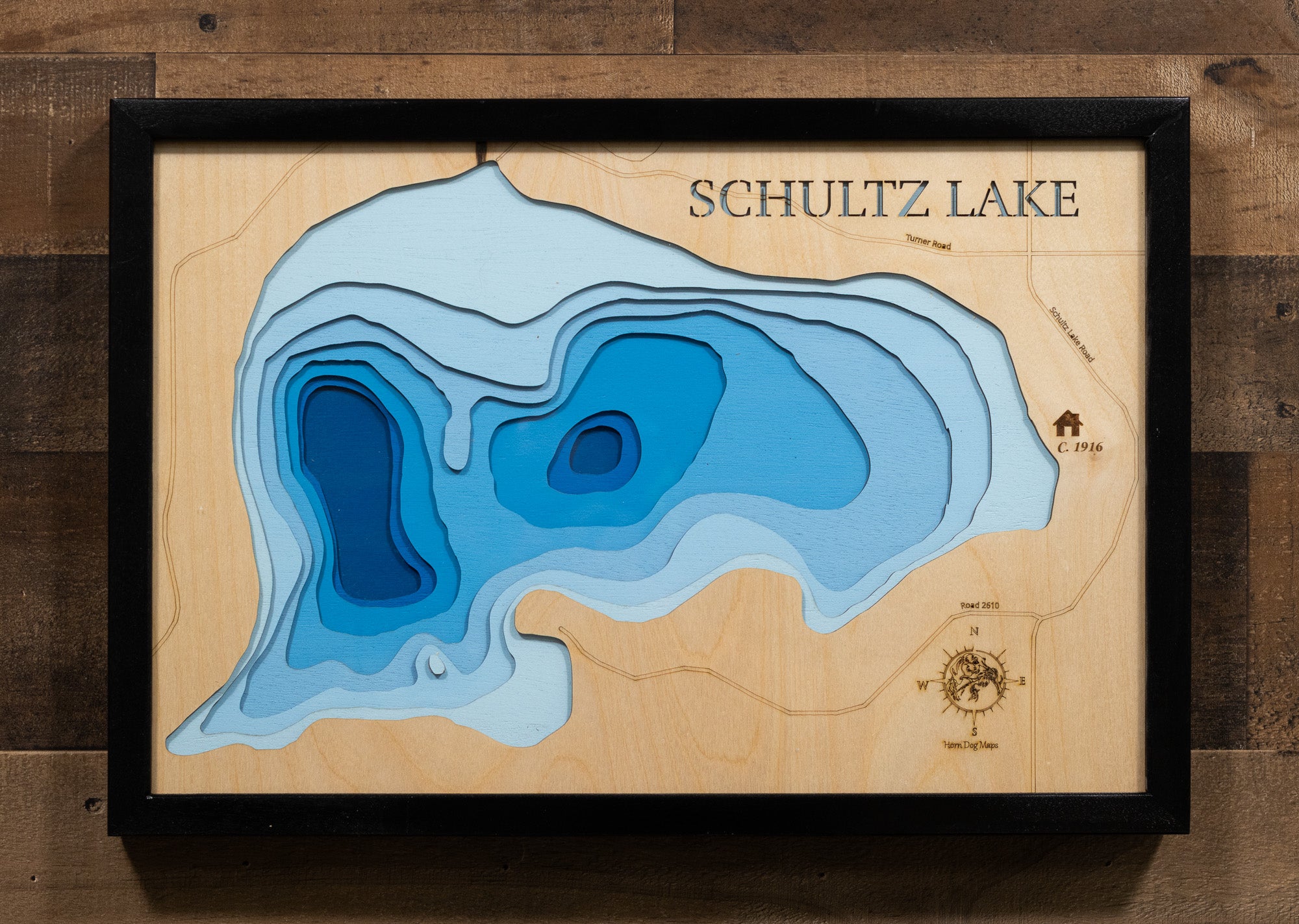 Schultz Lake in St. Louis County, Minnesota – Horn Dog Maps