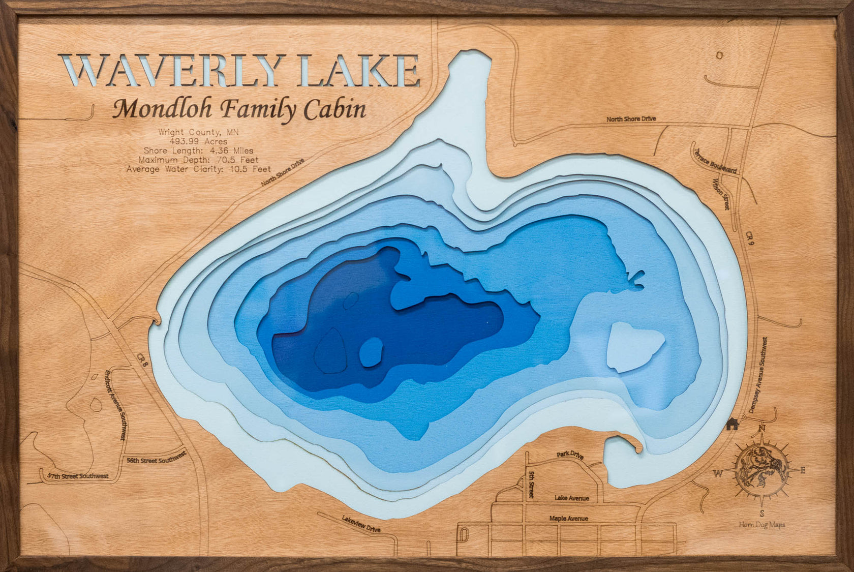 Waverly Lake in Wright County, MN