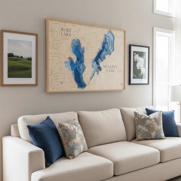 Devil Track Lake in Cook County, MN – Horn Dog Maps