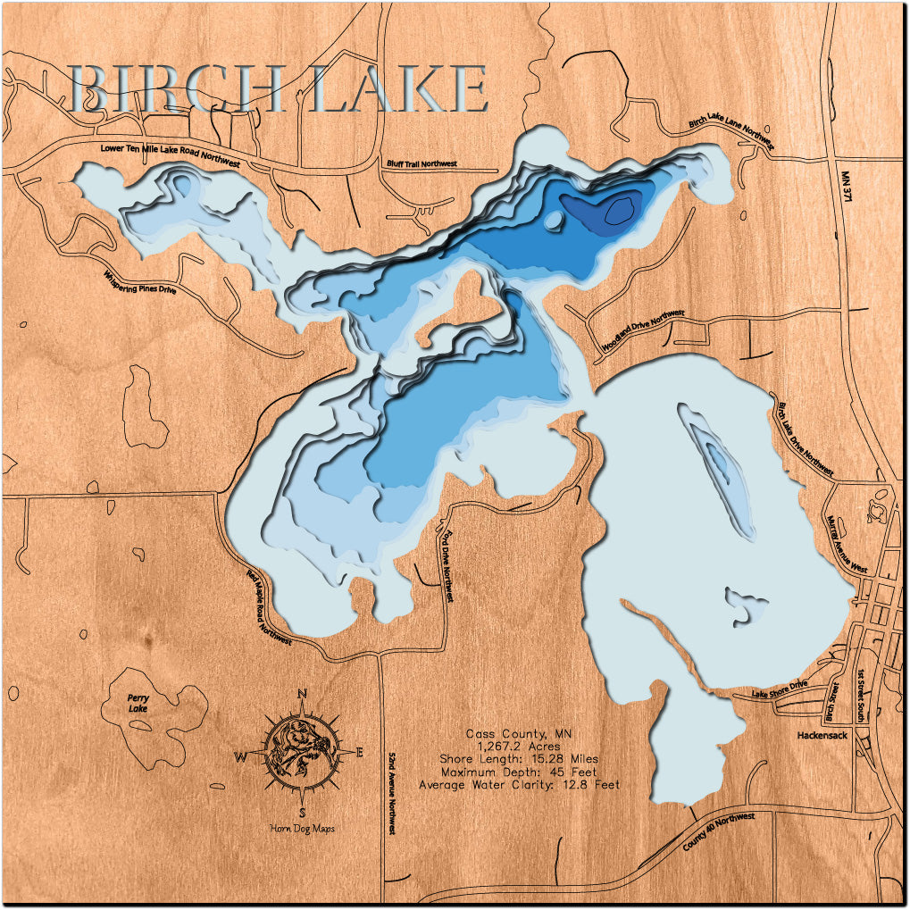 Birch Lake in Cass County, MN