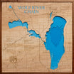 Winnebago/Wolf River Chain in Wisconsin - 3D Wood Maps – Horn Dog Maps